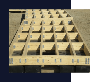 Wood Beam Docks - HDB Marine